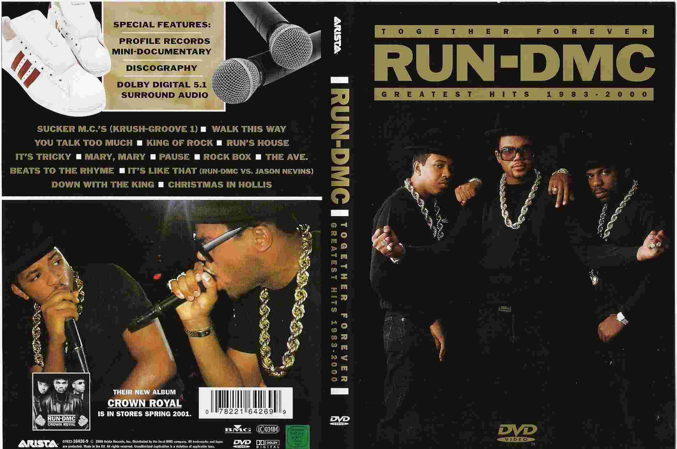 Run DMC Greatest Hits 1983 2000 : Front | DVD Covers | Cover Century ...